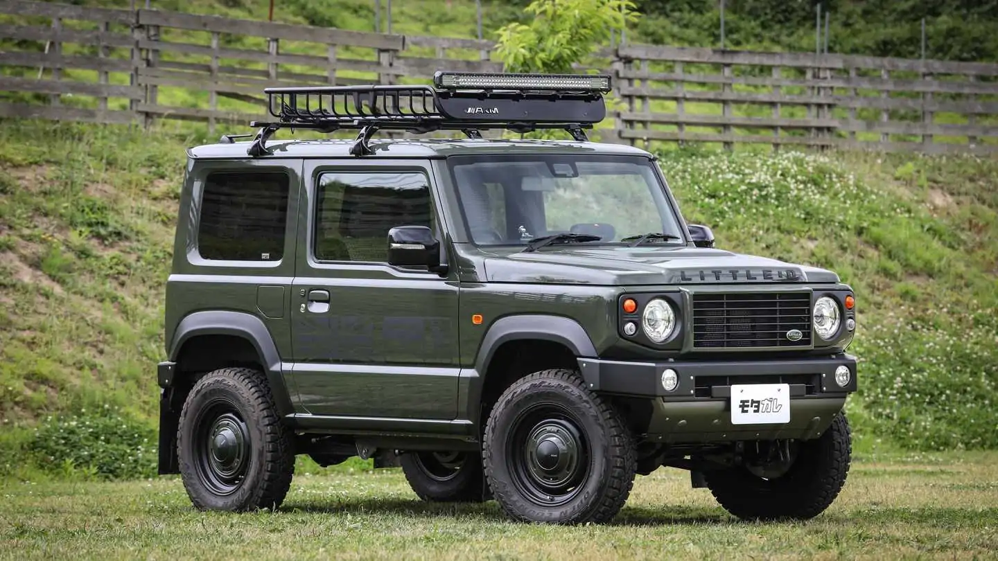 Modifikasi Suzuki Jimny Bergaya ala Land Rover Defender